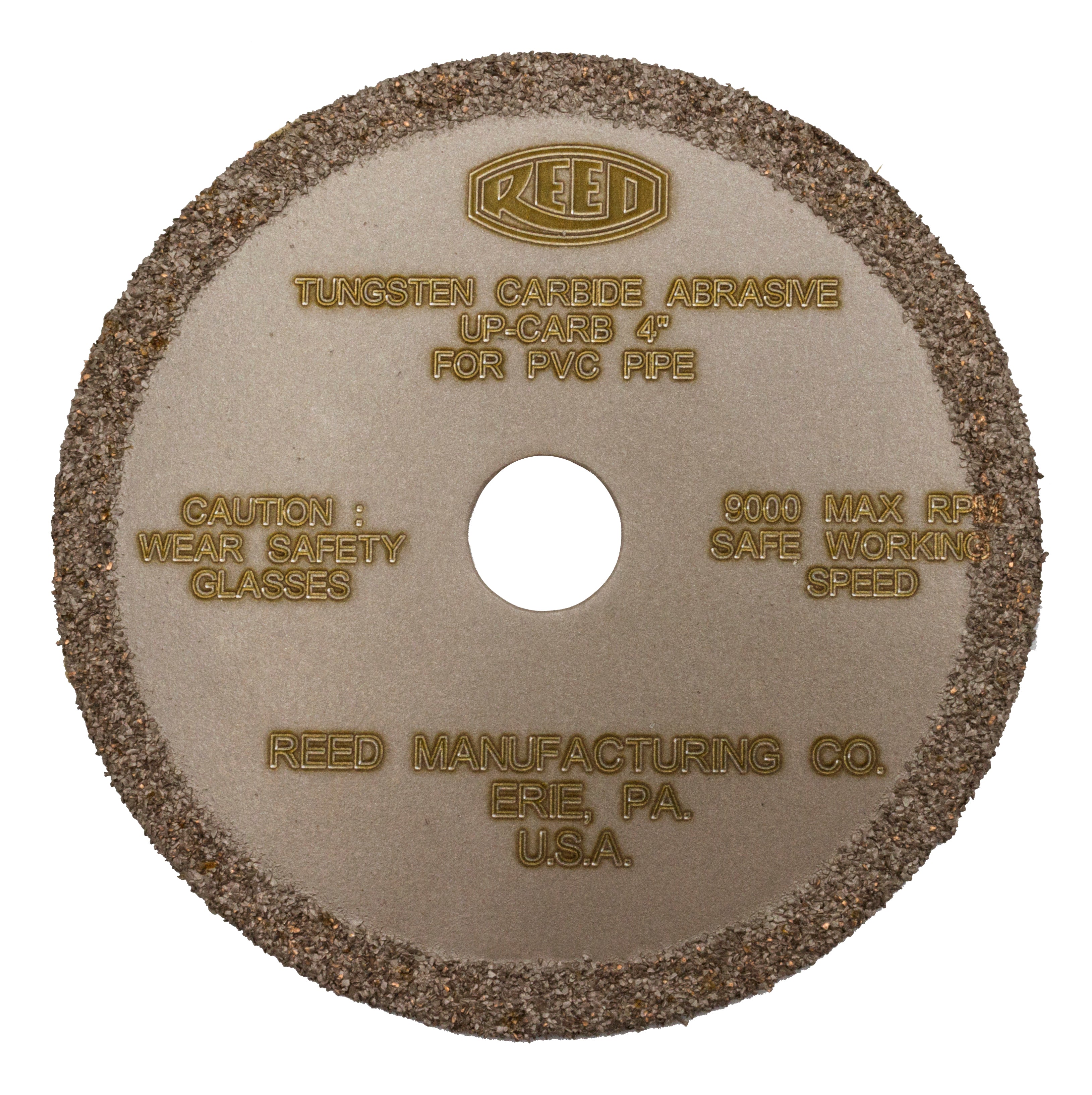 REED Upcarb4" Upc Cutting Blade 6-8In Pvc OEM-Grade Part for Jaw and C
